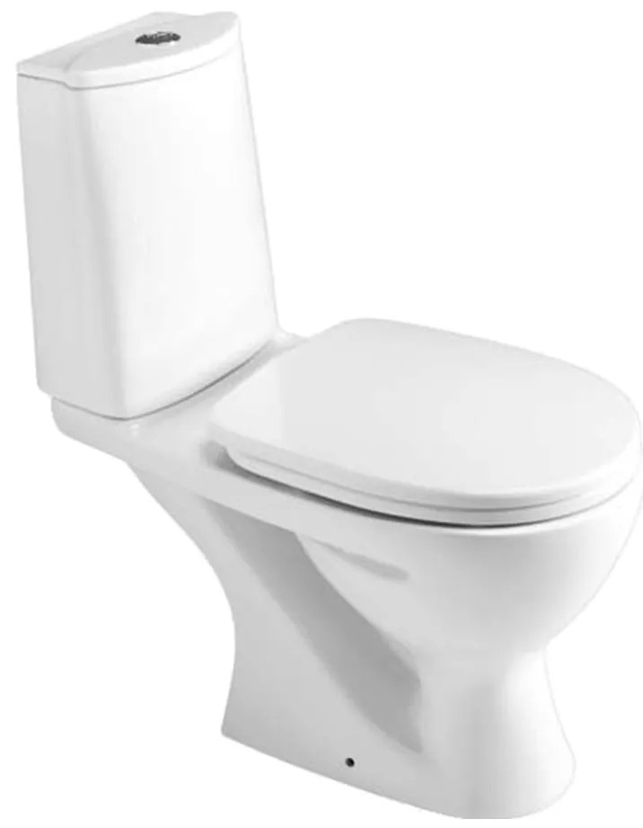 Ideal Standard Eurovit Oceane- WC kombi mísa + splachovací nádrž, kolmý odtok, W912101