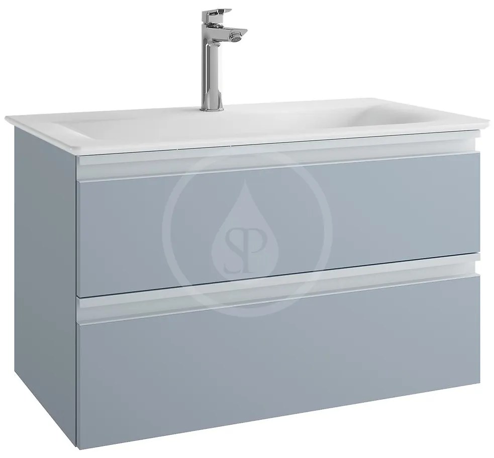 IDEAL STANDARD - Tesi Skříňka pod umyvadlo, 800x440x490 mm, světlá modrá mat T0051WI