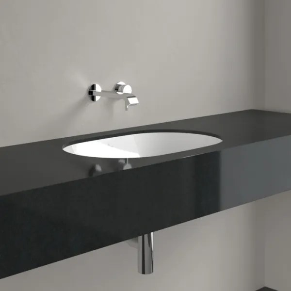 Villeroy & Boch 5A766001 - Zápustné umyvadlo ARCHITECTURA 57x37,5 cm bílá
