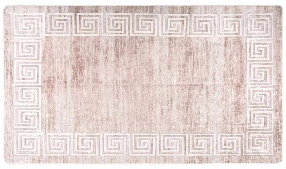 Koberec pratelný 190 x 300 cm béžový 337944