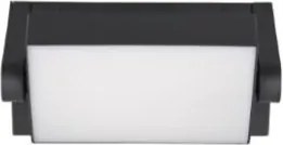 TRIO 246869142 KANSAS venkovní nástěnné svítidlo se senzorem SMD LED 10W/1000lm 3000K IP54 antracit