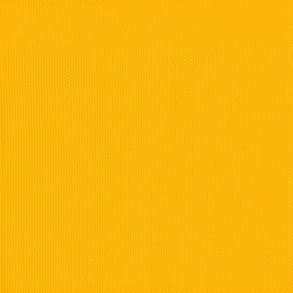 Altán s bočními stěnami 6 x 3 m Žlutá Polyester a ocel 190 gsm 3376001