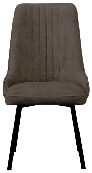 DOLMAR SEDAČKY Jídelní židle - KR-6, různé tkaniny a barvy na výběr Čalounění: khaki (Uttario Velvet 2952)