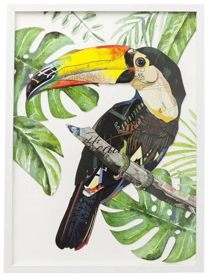 Obraz Kare Design Paradise Single Bird, 70 x 50 cm