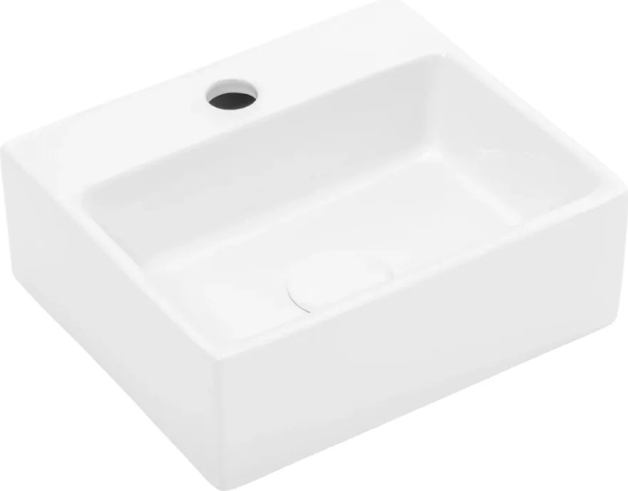 UPTrend Obdélníkové keramické umyvadlo na desku/závěsné MEDUSA S TR4549, bílá lesk