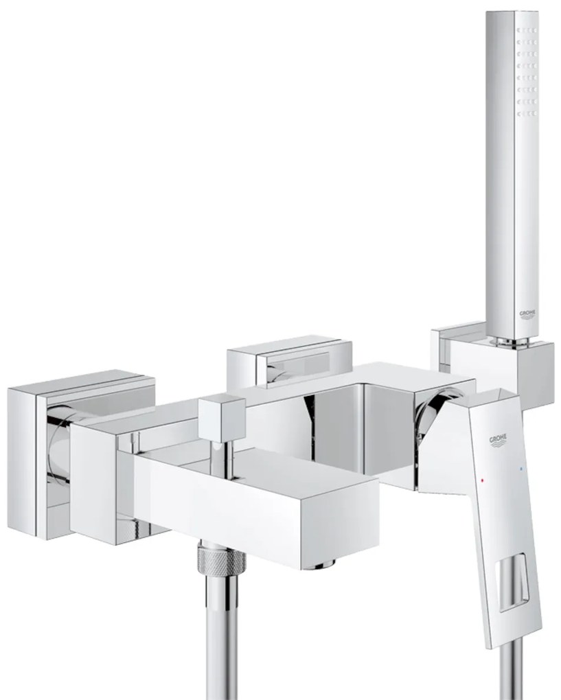 Vanová baterie Grohe Eurocube se sprchovým setem chrom 23141000