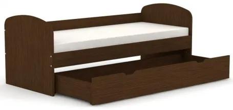 Dětská postel se šuplíkem REA Kakuna 80x200cm - wenge