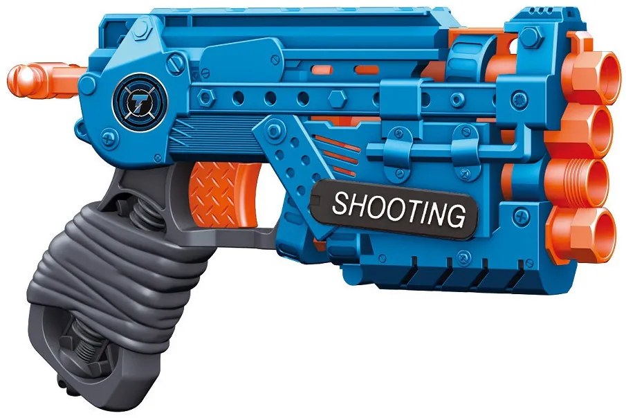 Alltoys blaster turbo mini + 6 ks nábojů