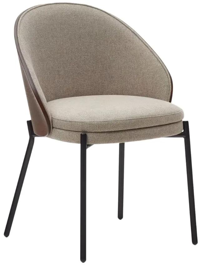 Béžová čalouněná jídelní židle Kave Home Eamy II.