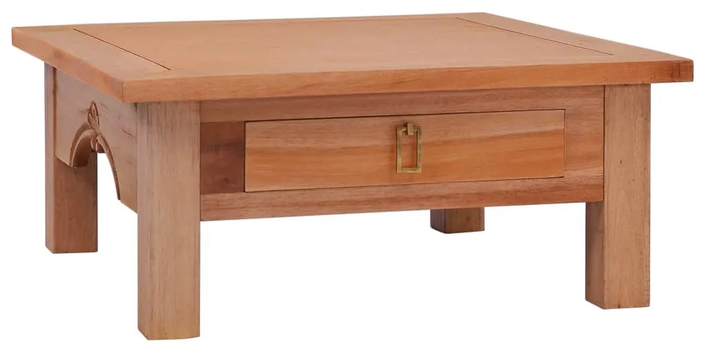 vidaXL Konferenční stolek 68 x 68 x 30 cm masivní mahagonové dřevo