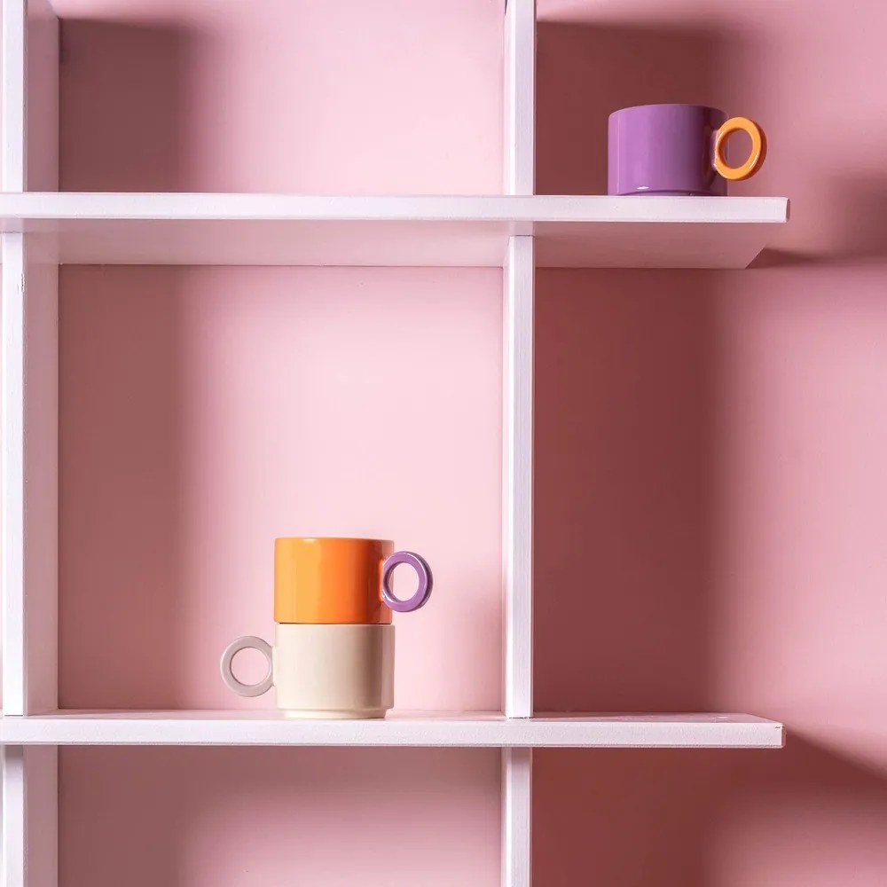 Béžový kameninový hrnek 280 ml Lou – ONA