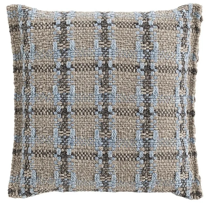 Gan designové zahradní polštáře Garden Layers Small Cushion Blue Checks