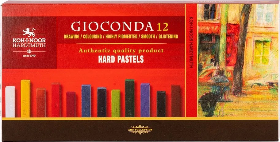Koh-i-noor GIOCONDA 8112/12 - olejové křídy - 12 ks