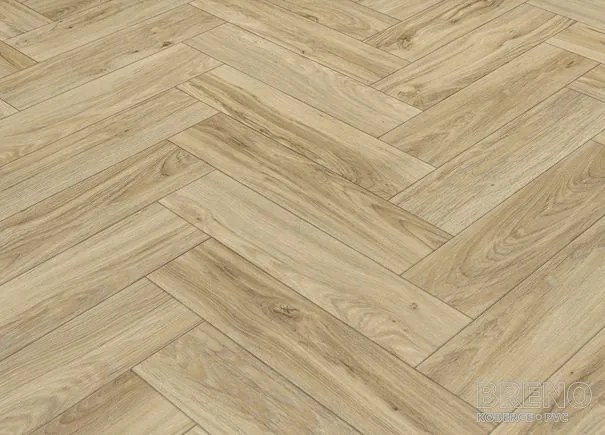 Breno PVC MAXIMA PLUS Estate Oak S61 - světlé parkety, šíře 100 cm