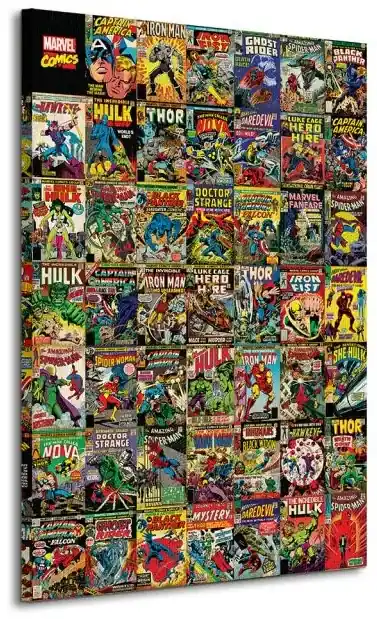 Obraz na plátně Marvel Comics (Comic Covers) 85x120cm WDC96261 | BIANO