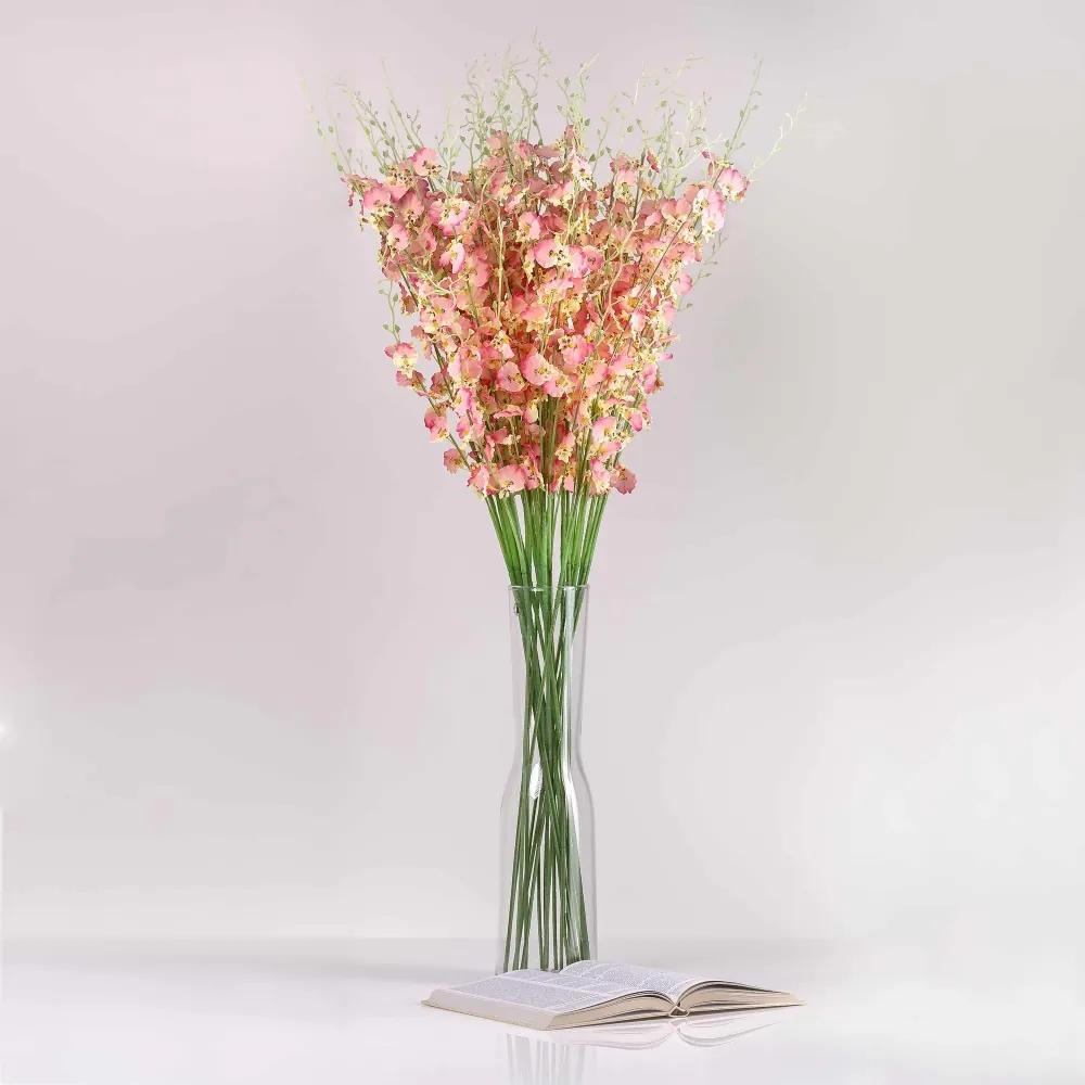 Umělá orchidea JULIE růžová. Cena uvedena za 1 kus.