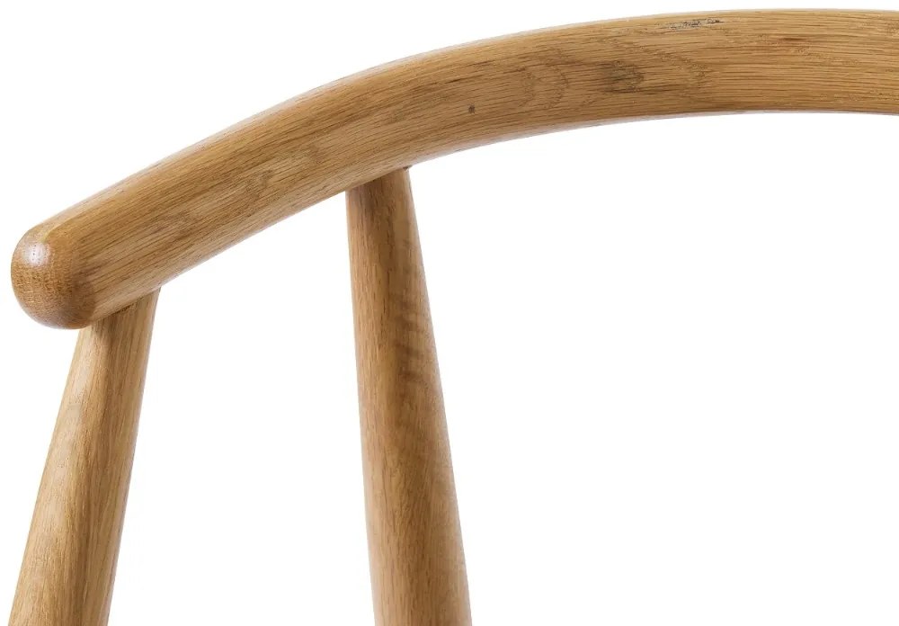 Designová jídelní židle Valkyrie přírodní