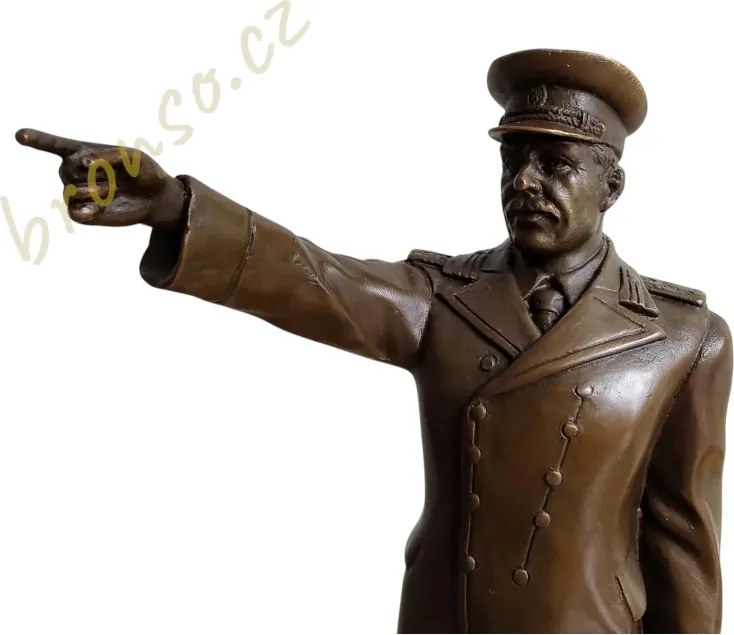 Stalin - bronzová socha