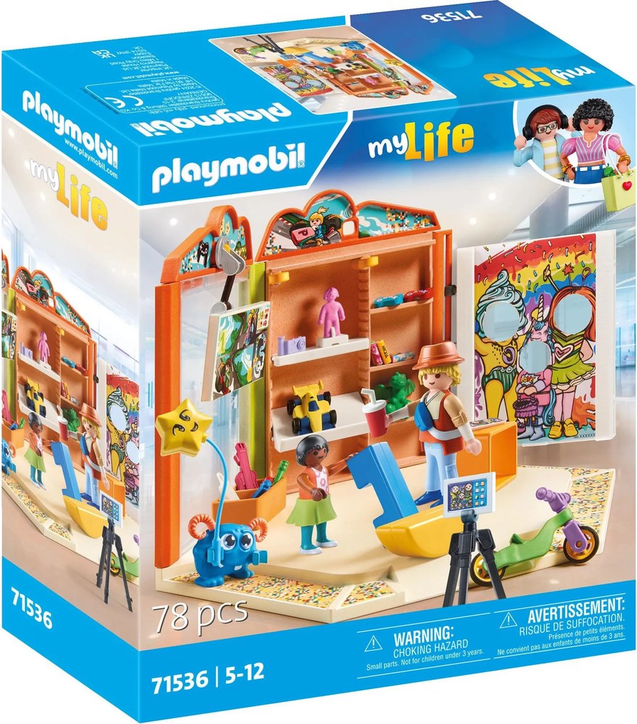 Set figurek a příslušenství playmobil 71536 hračkářství