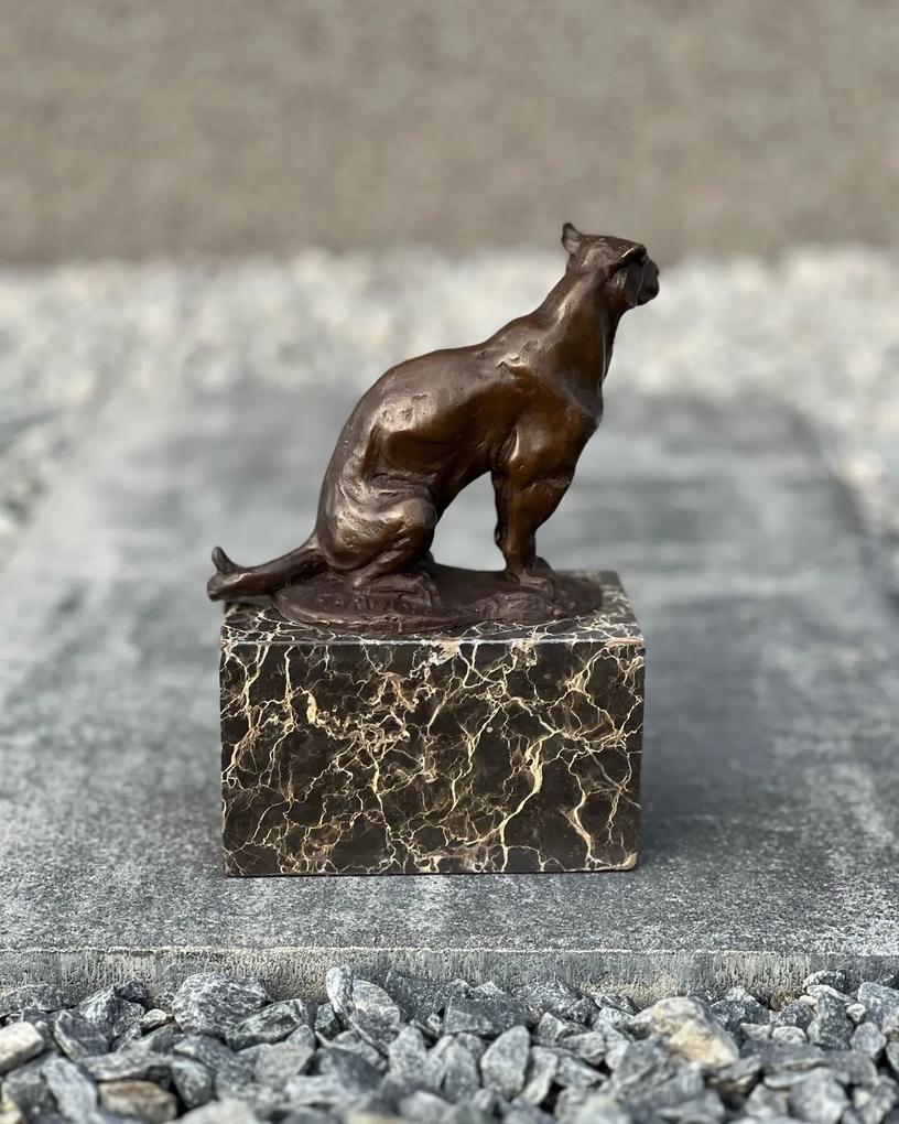 Bronzová socha soška - PANTER