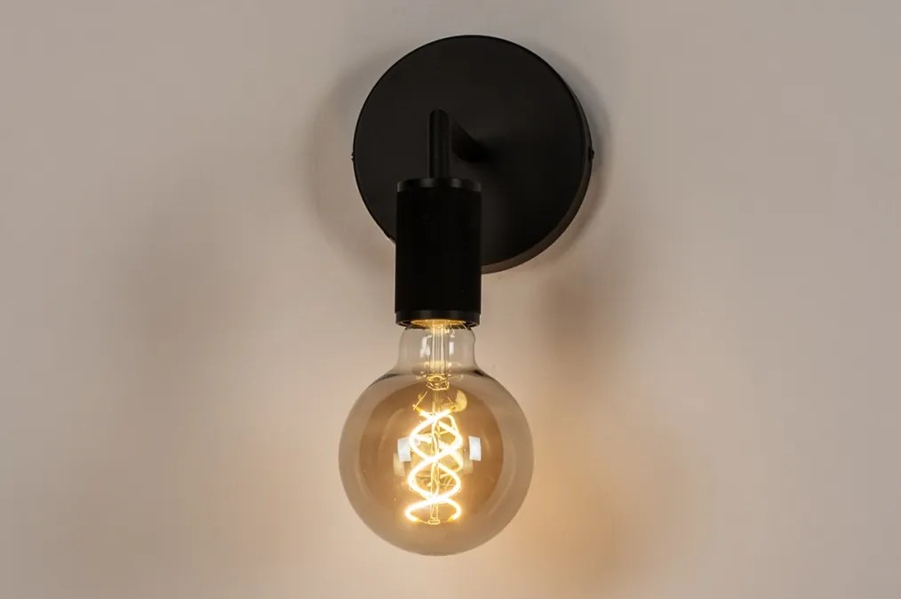 Nástěnné svítidlo na schodiště Bulb Ave Black