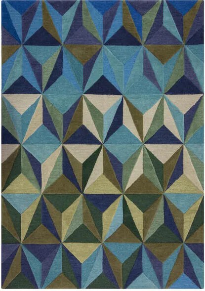 XXXLutz RUČNĚ TKANÝ KOBEREC, 120/170 cm modrá Flair Rugs - Online Only koberce & rohožky - 003165016901
