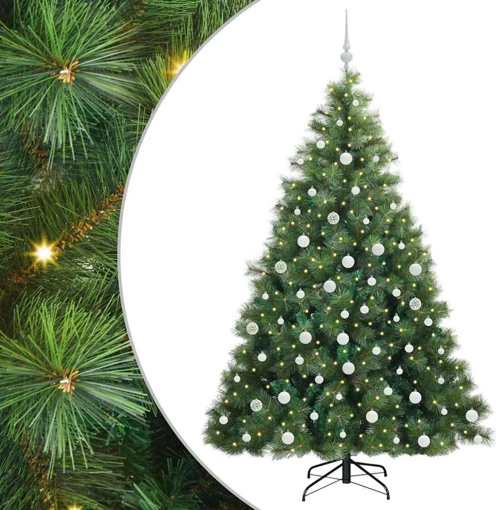 Umělý vánoční stromeček s stojanem Zelená 180 cm PE a PVC 3397786