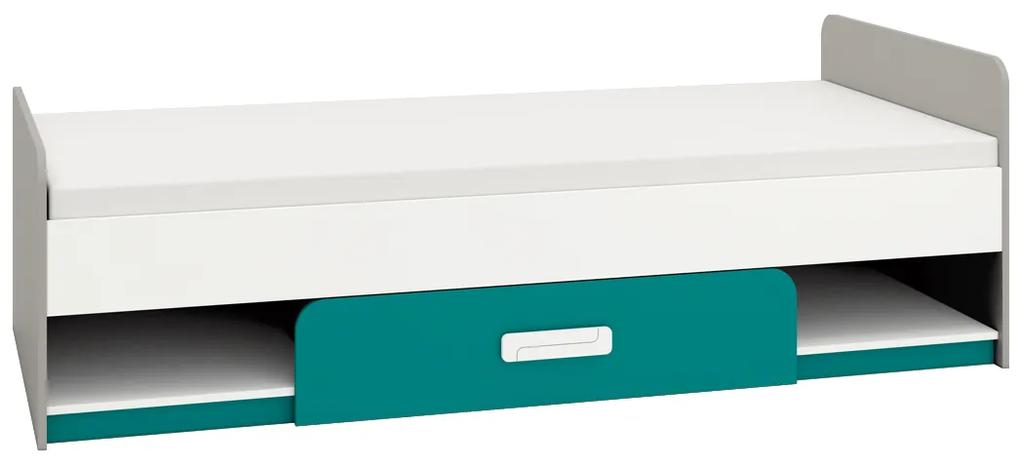 MebloLux Postel IQ 12 Barva nábytku: Modro/zelená