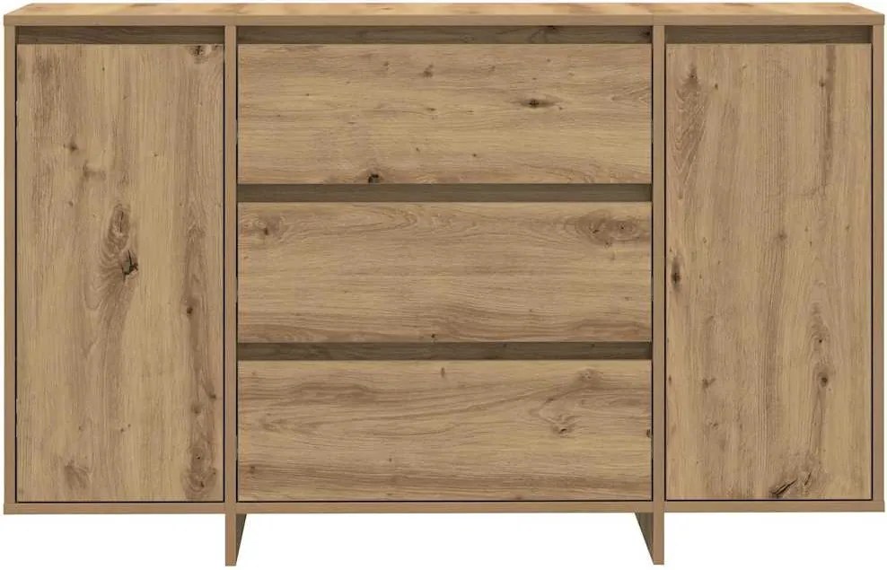 Servírovací skříň Artisanový dub 120 x 41 x 75 cm 3333914
