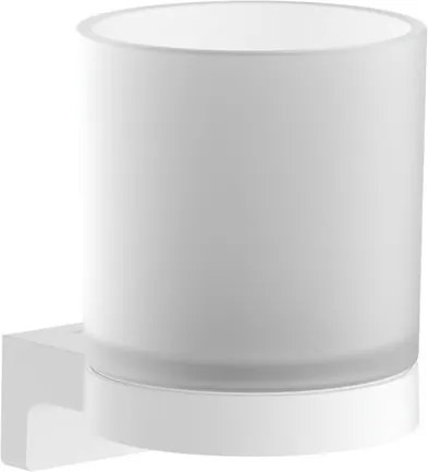 Hansgrohe AddStoris S držák skleniček včetně skleničky matná bílá 41769700
