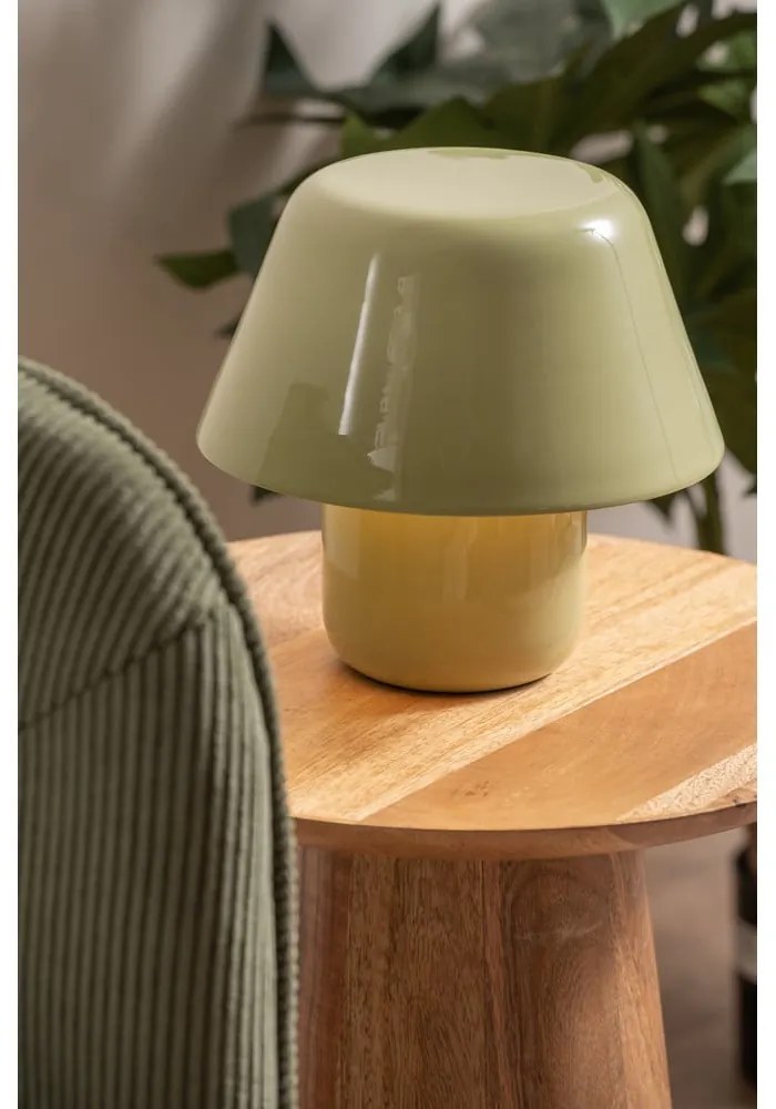 Zelená stolní lampa (výška 19 cm) Afan – Leitmotiv