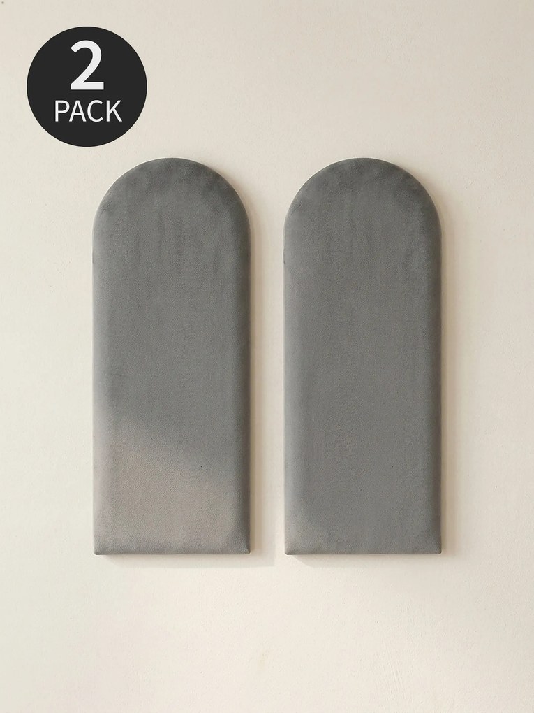 Sinsay - Čalouněné stěnové panely 2 pack - šedá