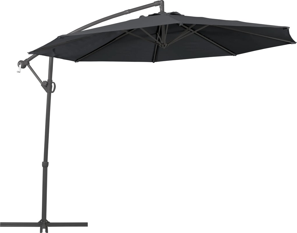 Livarno® Lampový slunečník, antracitová