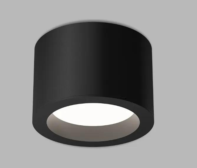 Kapa, stropní led bodové svítidlo Led2 Barva: Černá, Konfigurace: 3cct On/off, Ø - Průměr: 19cm