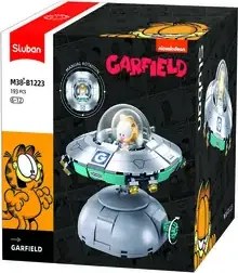 Sluban Builder M38-B1223  Garfield na cestě do vesmíru