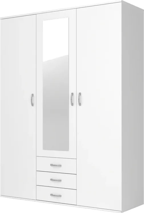 Šatní skříň Ozyrys 150 cm, bílá
