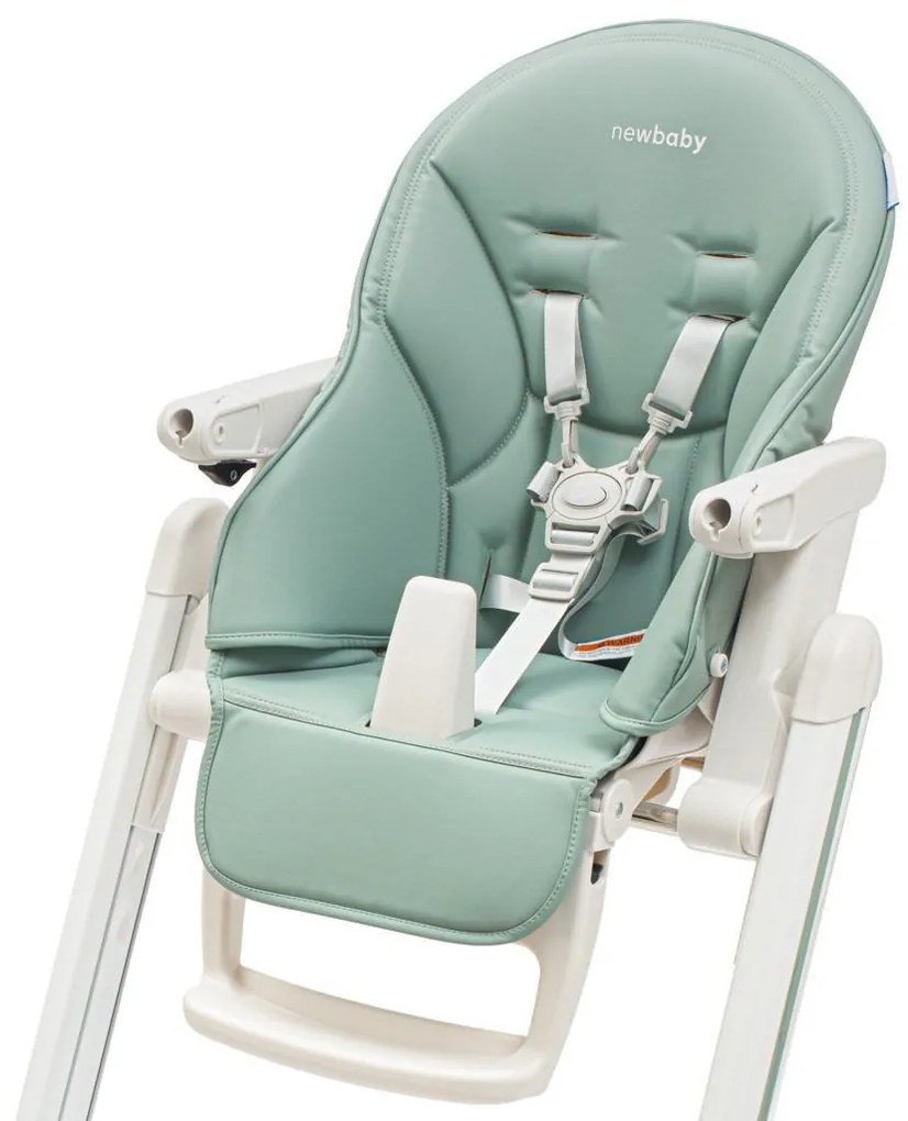 NEW BABY Jídelní židlička Muka New baby dusty Green
