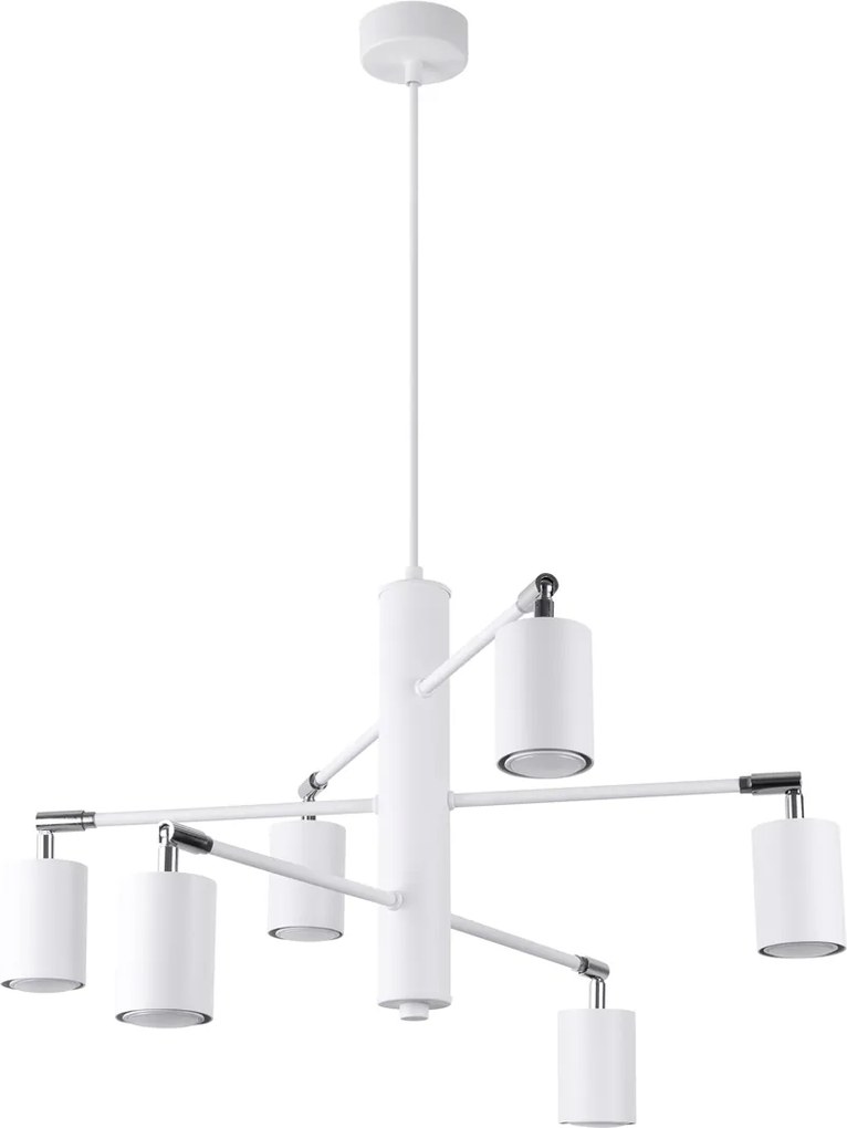 Sollux Lighting Lustr LEMMI 6 bílý