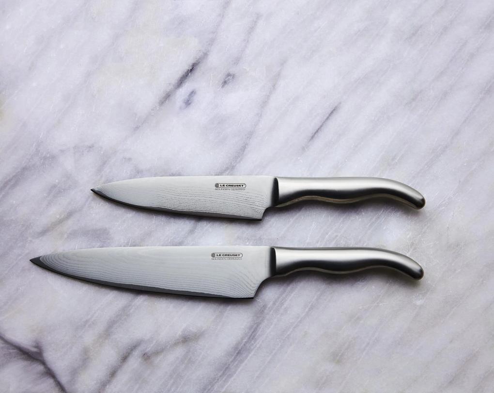 Šéfkuchařův nůž Le Creuset s nerezovým držadlem 20 cm
