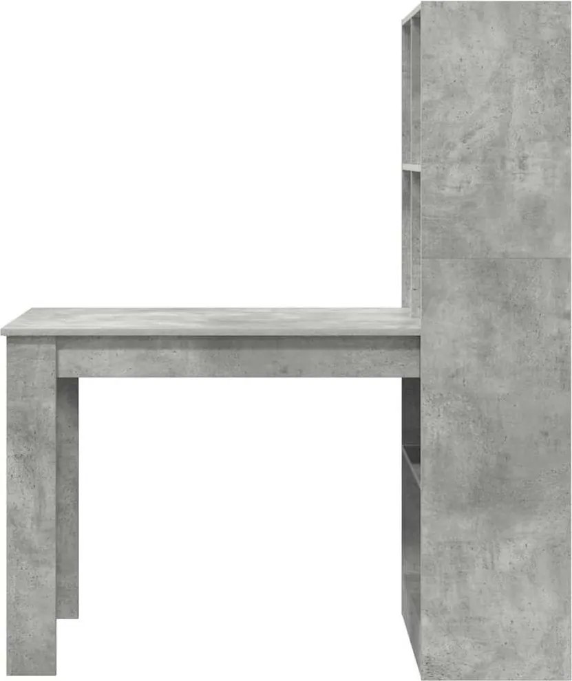 Stůl Betonově šedá Kompozitní dřevo 122 x 67 x 145 cm 3337260