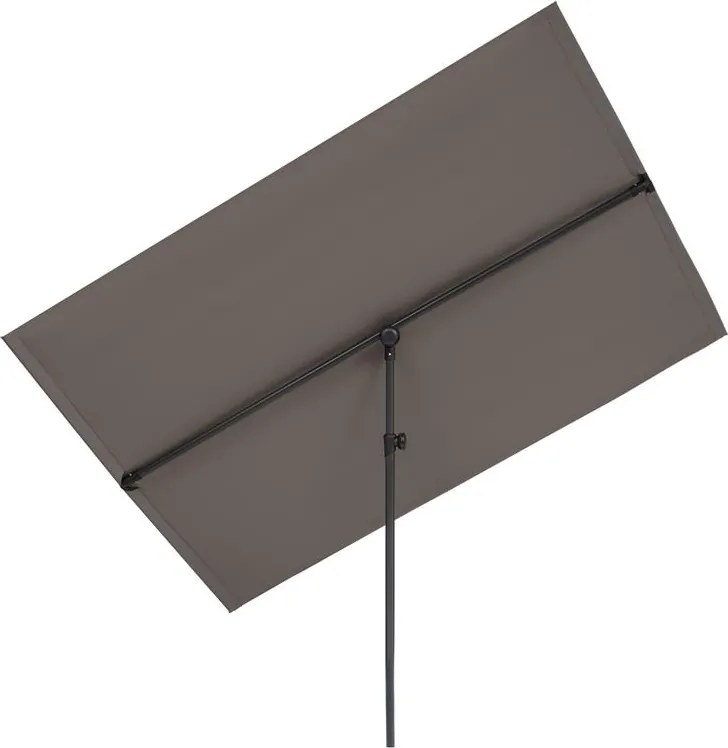 Blumfeldt Flex-Shade XL slunečník, 150 x 210 cm, polyester, UV 50, tmavě šedý