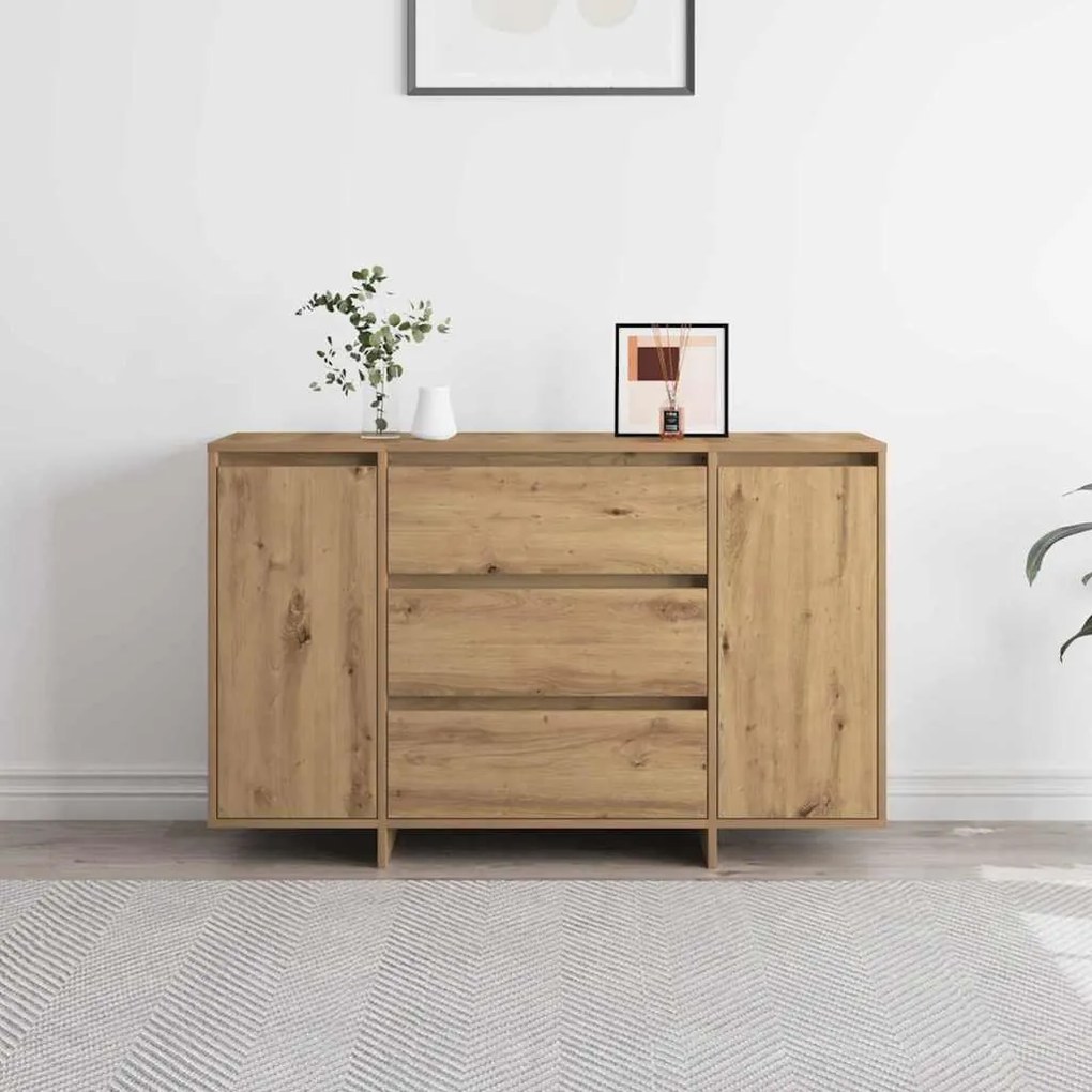 Servírovací skříň Artisanový dub 120 x 41 x 75 cm 3333914
