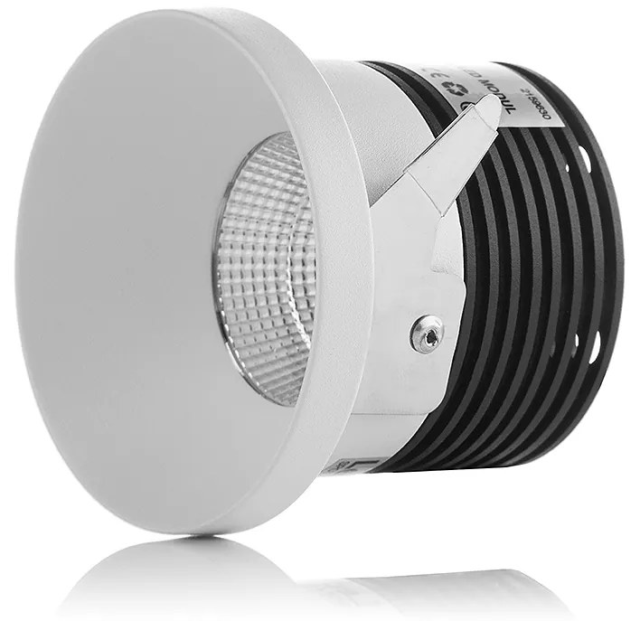 Zápustné LED2 bodové svítidlo SPOT II IP44 CRI90 stmívatelné Varianta: SPOT II C, Ø 82 mm, černá, 9 W, 735 lm, 3CCT, TRIAC