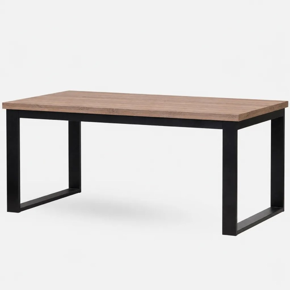 Stima Stůl 970 s kovovou podnoží 200x100 + 2x50 cm wengé
