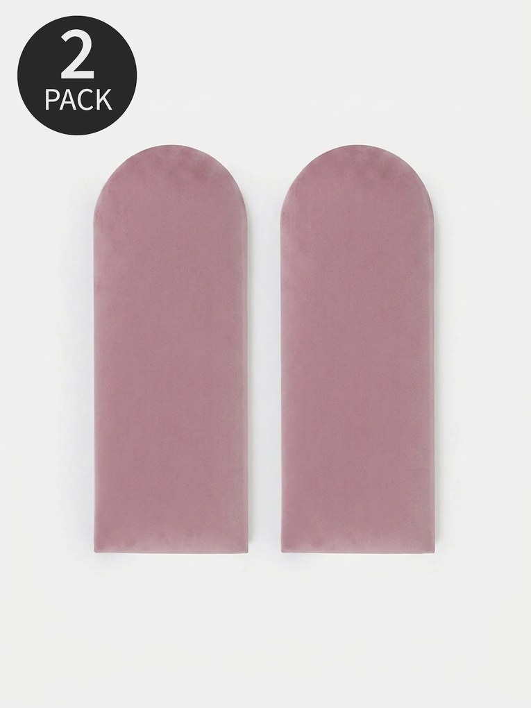 Sinsay - Čalouněné stěnové panely 2 pack - pastelová růžová