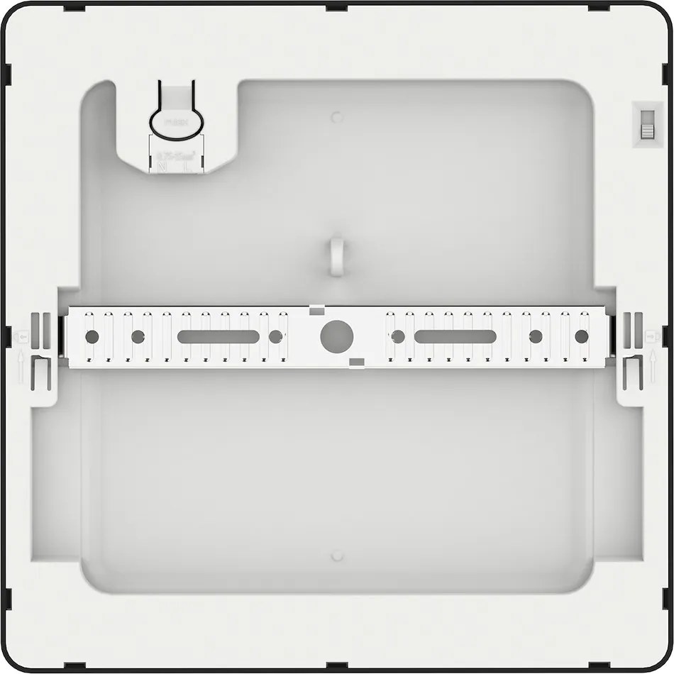 Stropní LED svítidlo Evora Square, 1x LED 12w, 3000-6000k, 3CCT, b