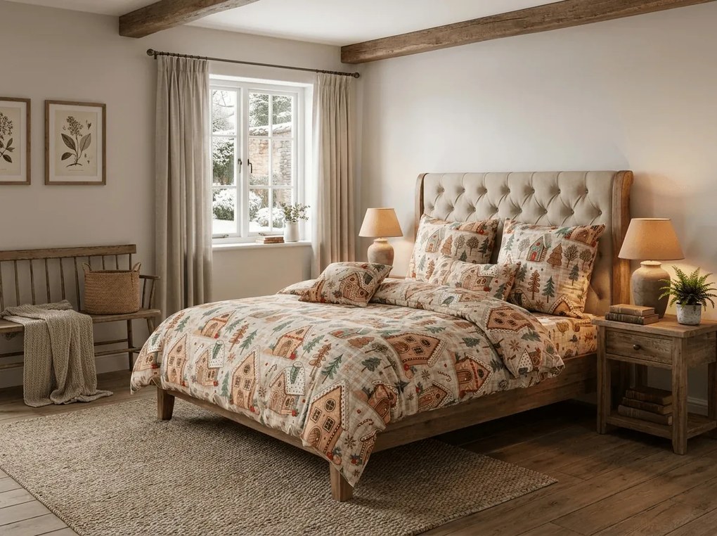 Povlečení z mikrovlákna GINGER HOME barevné Rozměr povlečení: 70 x 90 cm | 140 x 200 cm