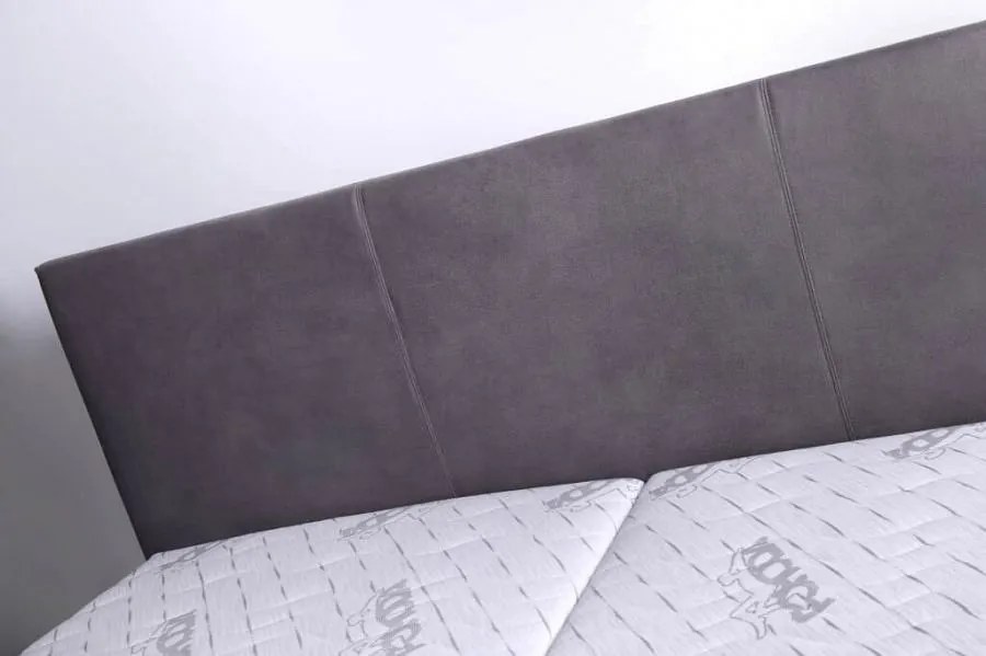 Pohoda Čalouněná postel RACHEL s úložným prostorem a volně loženou matrací | Šířka matrace: 160 cm,Látka: Letto 3