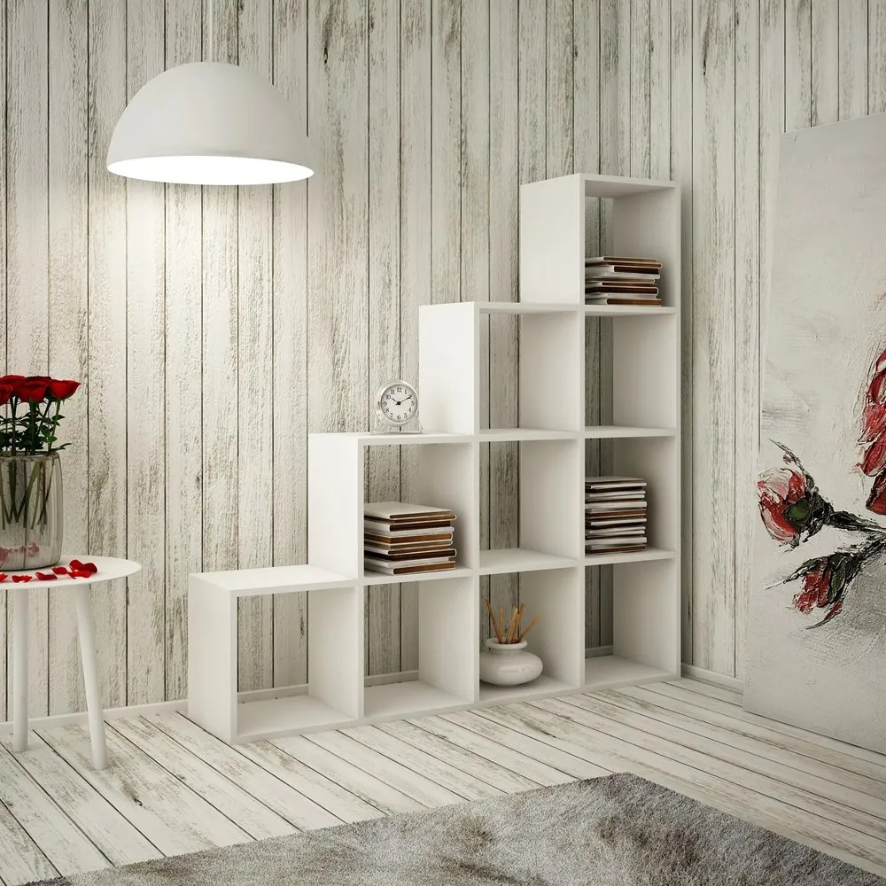 Regál STEP RS-40 Bílý