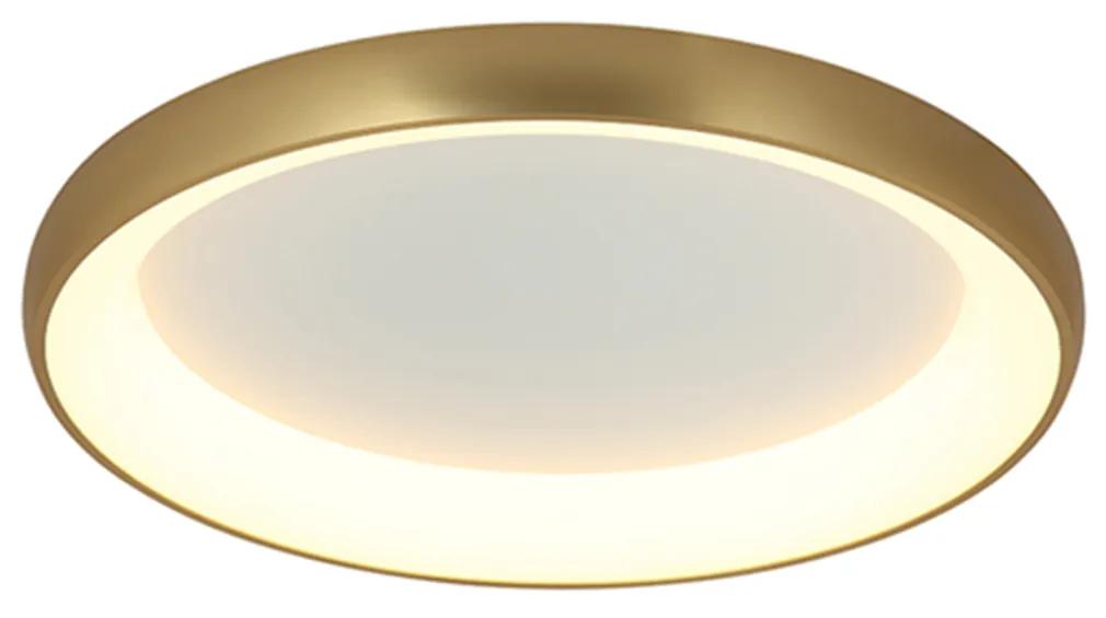 Zambelis 2042 stropní stmívatelné LED svítidlo zlaté, 30W, 3000K, 40cm